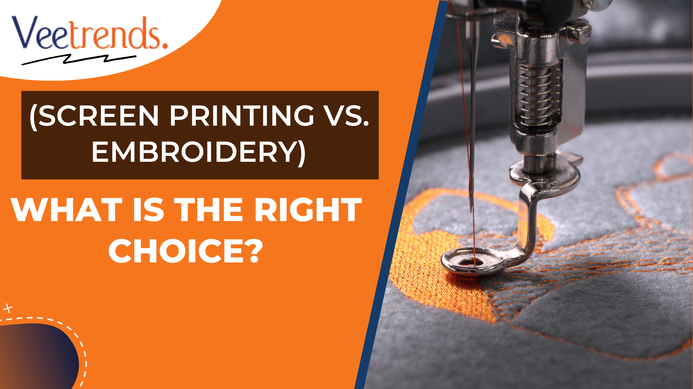 Screen Printing Vs. Embroidery. What is The Right Choice? - Veetrends ...