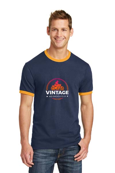 Design Your Own Custom Ringer T-Shirts and Shirts With Logo
