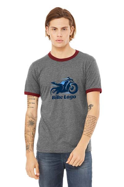 Design Your Own Custom Ringer T-Shirts and Shirts With Logo