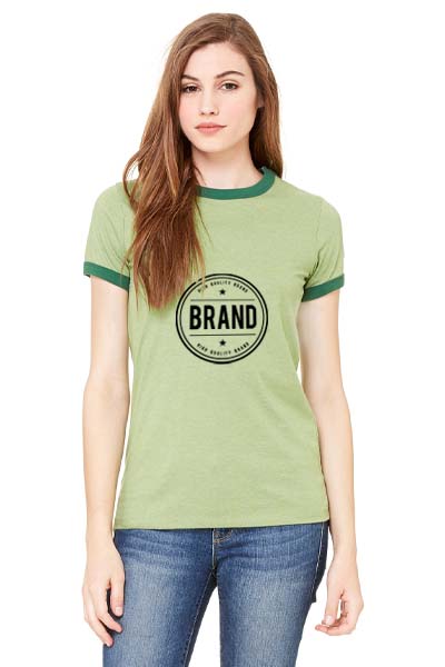 Design Your Own Custom Ringer T-Shirts and Shirts With Logo