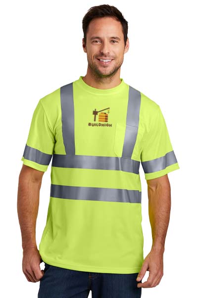 Custom Reflective T-Shirts & Hi Vis Reflective Work Shirts