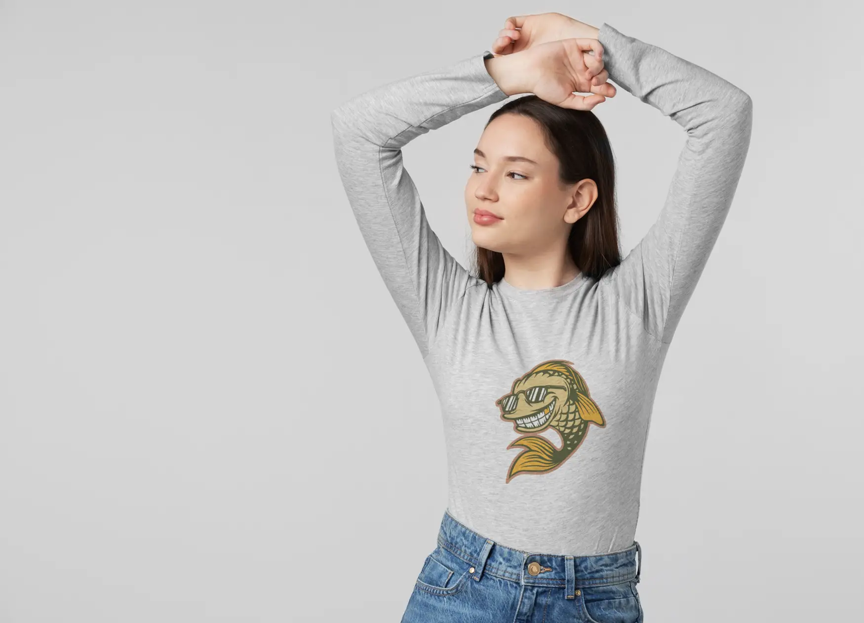 Design Full Custom Long Sleeve T-Shirts With Your Logo