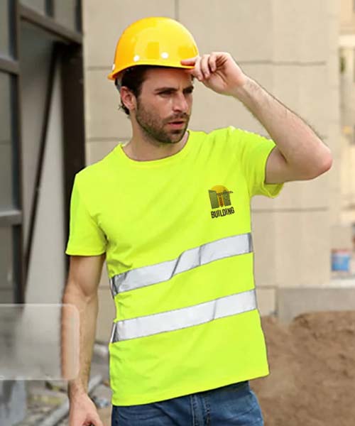 Custom Reflective T-Shirts & Hi Vis Reflective Work Shirts