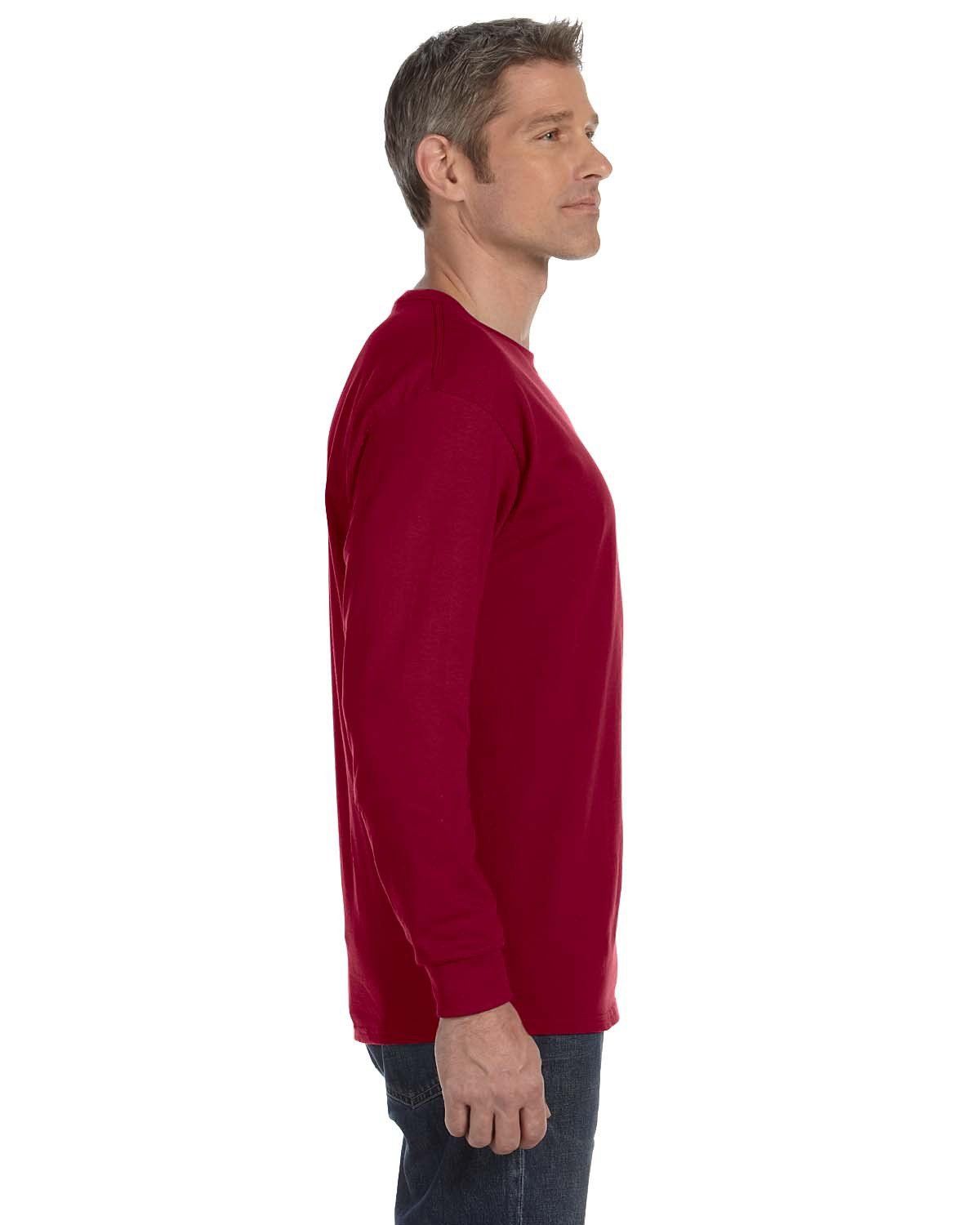 Gildan G540 Adult Heavy Cotton™ Long-Sleeve T-Shirt | Veetrends