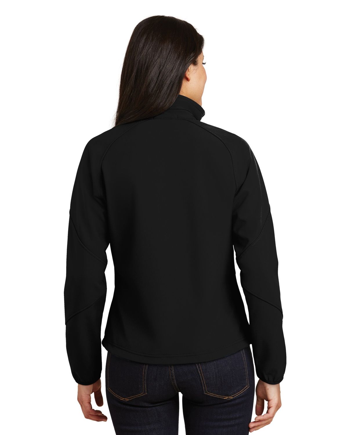 Port Authority L705 Ladies Textured Soft Shell Jacket-Veetrends.com